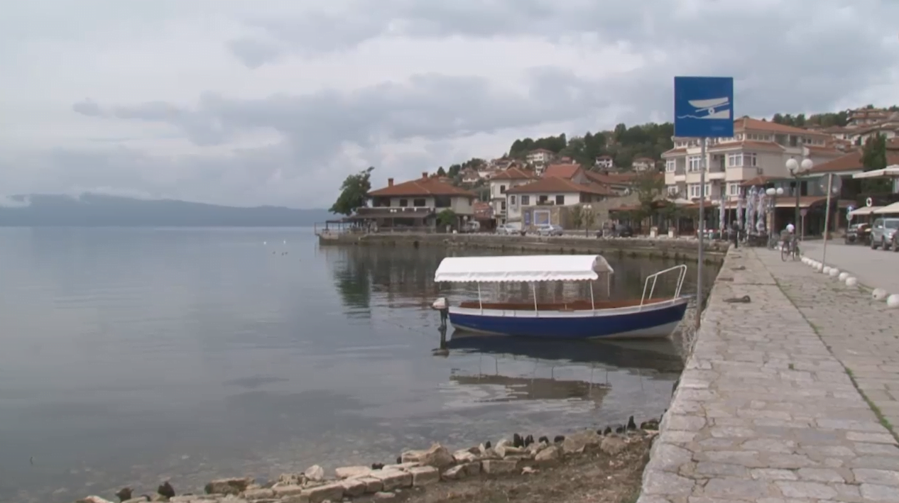 Охридско езеро осум сантиметри над дозволениот минимум - Алсат ТВ