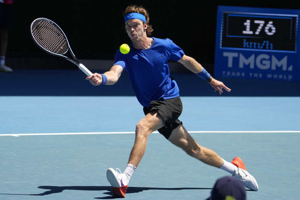 Андреј Рубљев е првата голема жртва на Индијан Велс - Алсат ТВ