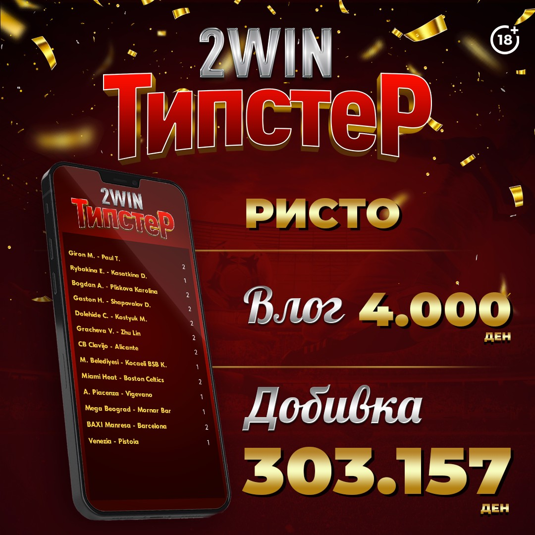 Ристо и Мартин се играчи на неделата, на платформата 2win.мк - Алсат ТВ