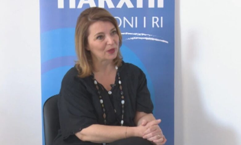 Gara e PD-së në Shqipëri, Edith Harxhi: T’i japim fund tranzicionit në ...