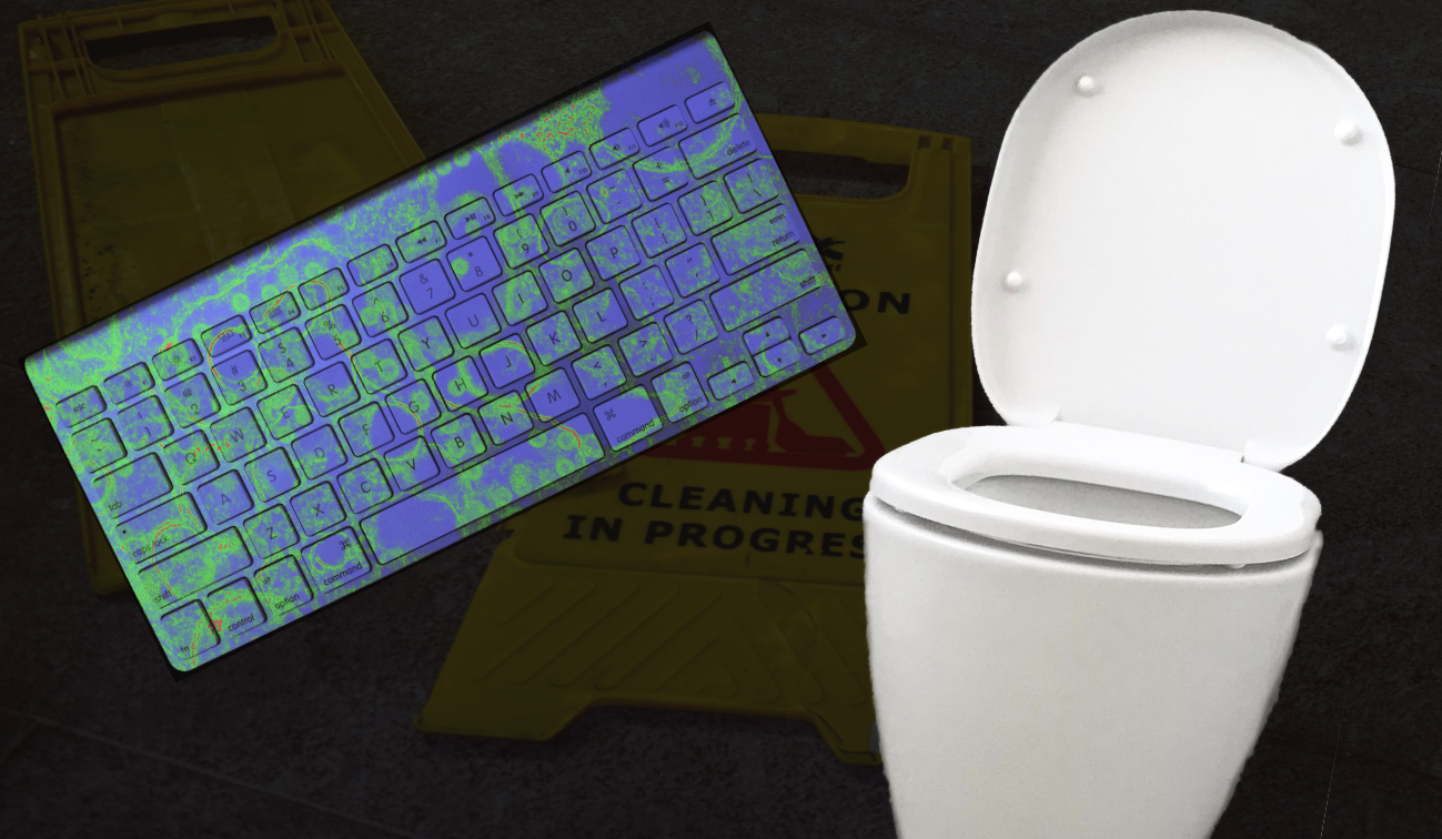 A ka më shumë baktere në tastierat e kompjuterit, a po guaska e ...