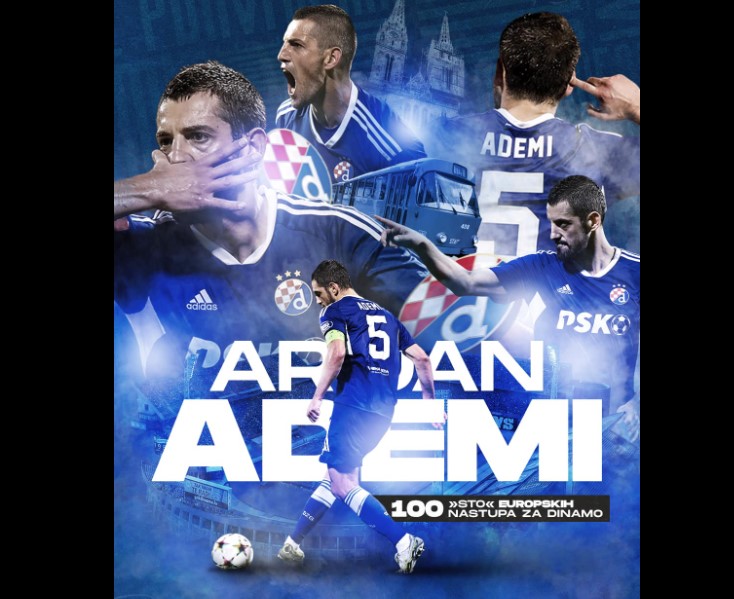 Dinamo Zagrebi, tortë speciale për Arijan Ademin - Alsat