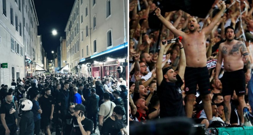 Marsej-Aintraht, arrestohen 8 tifoz për prishje të rendit publik - Alsat
