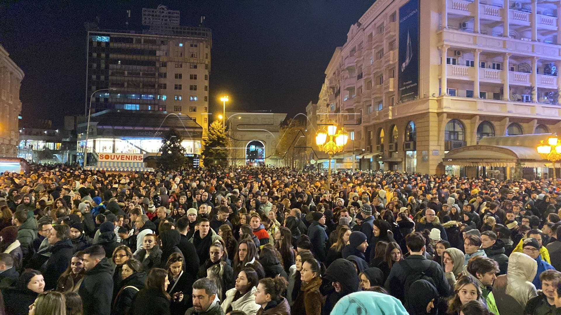 Tragjedia në Koçan/ 18:59 sonte nis protesta në Shkup – Kryeministri e ...