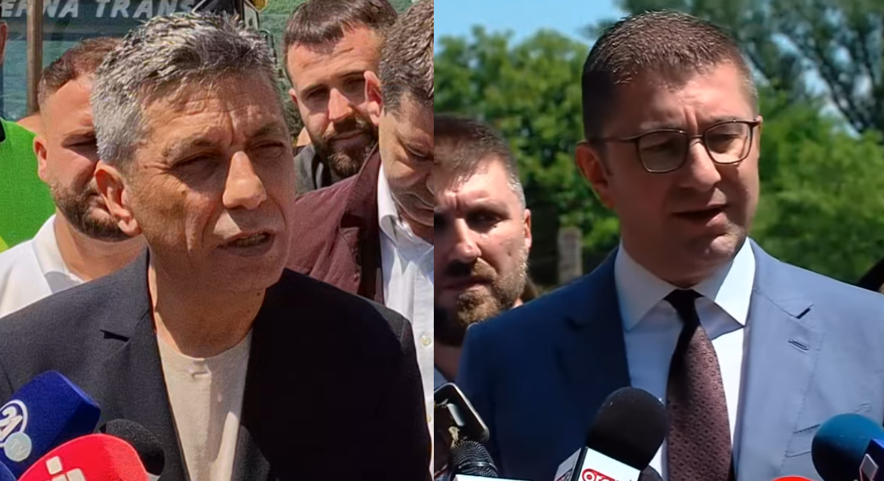 Mickoski dhe Mexhiti takuan drejtorin e Inspektoratit për Përdorimin e ...