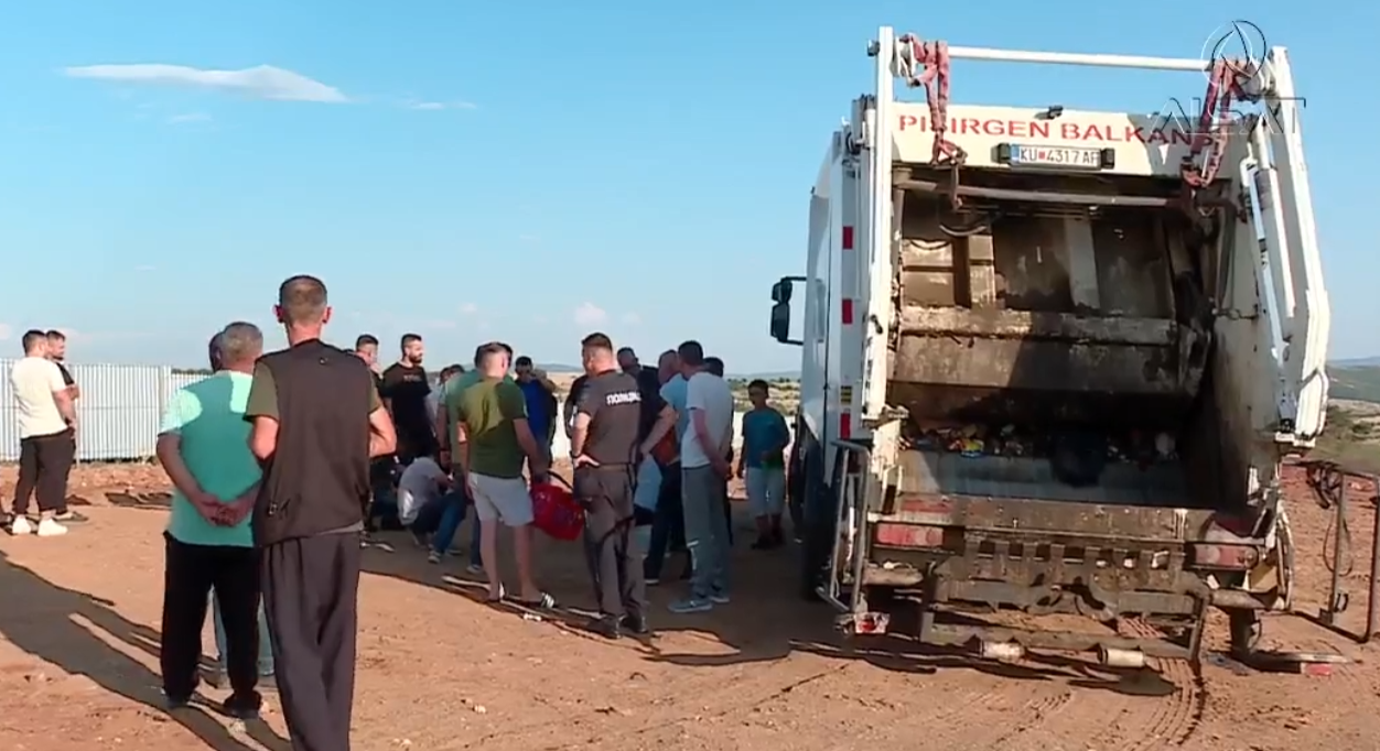 Banorët e fshatrave Nikushtak, Orllancë e Grushinë bllokuan kamionët e ...