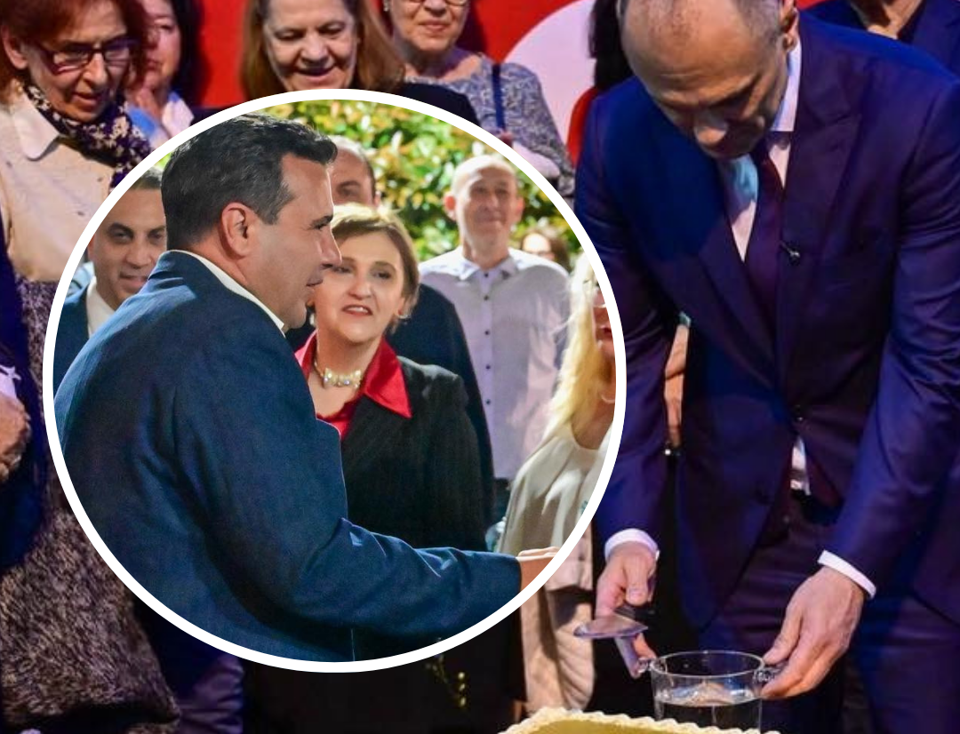 35-vjet LSDM: Tortën e preu Venko Filipçe, vëmendjen e mori Zoran Zaev ...